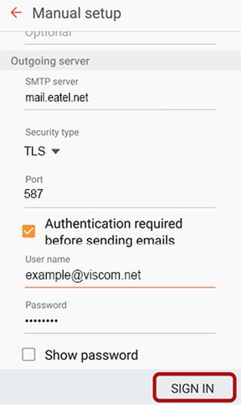 Vision Email Set-up | REV | Android, IPhone, Windows 10