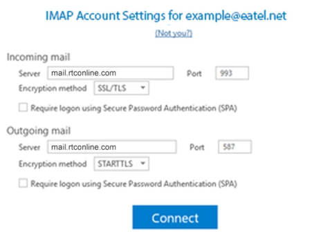 RTC New Email Setup | REV Business