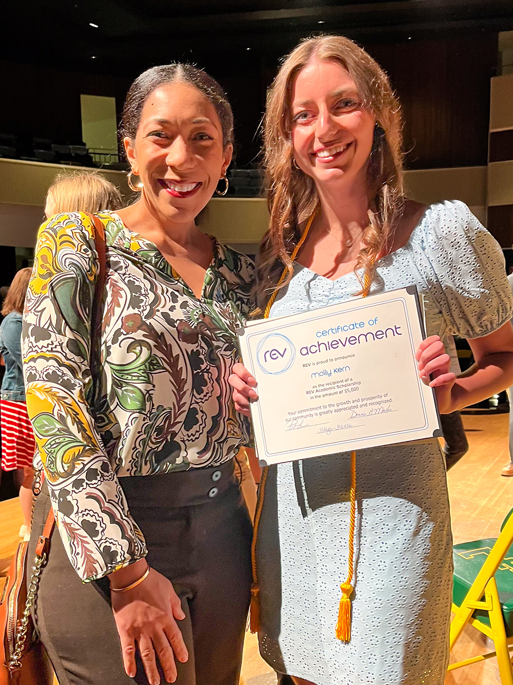 REV Awards $22,000 In Local Scholarships To Lafourche Parish